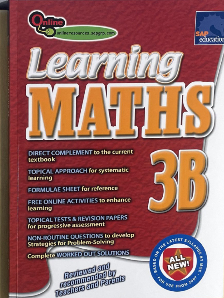 Learning Math SAP 3B | PDF