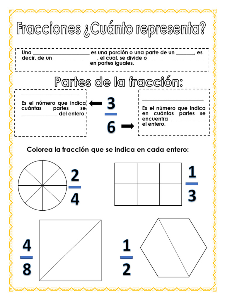 Fichas Fracciones | PDF