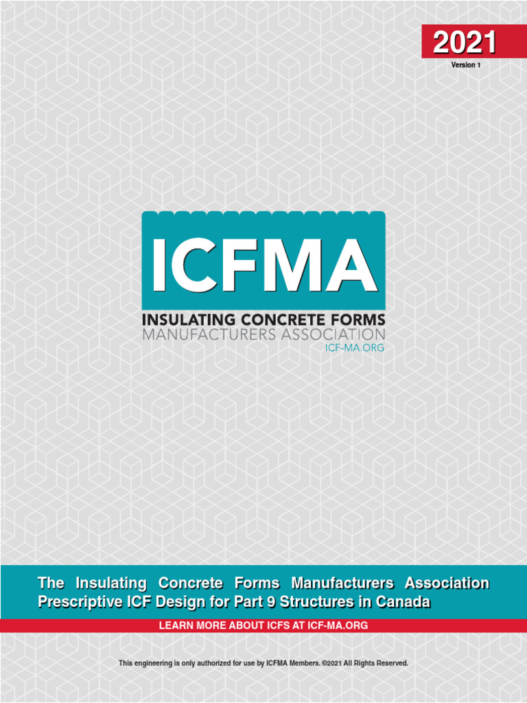 2021 1a ICFMA CAN Type 9 Builiding Engineering Manual Stamped | PDF