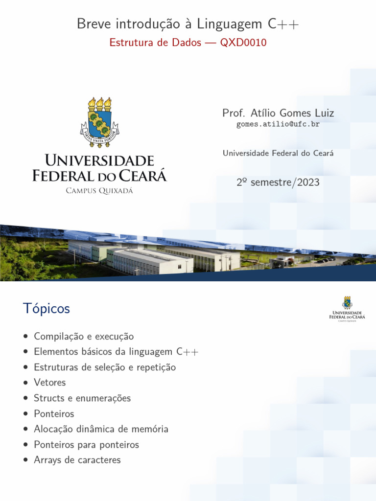 01 Overview Cpp | PDF 01 Overview Cpp | PDF