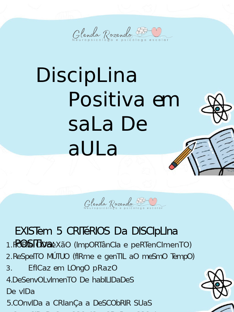 Disciplina Positiva | PDF