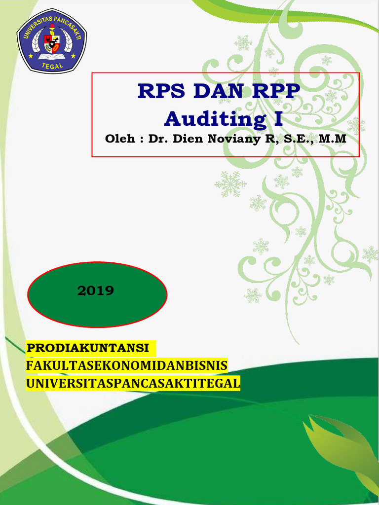 Mata Kuliah Auditing 1 | PDF