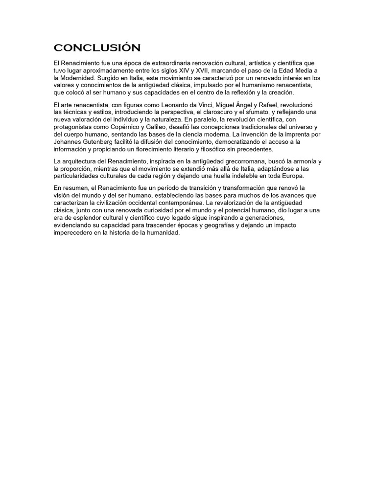 CONCLUSIÓN | PDF