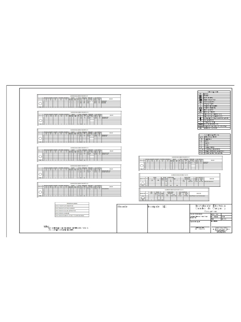 Proyecto Eléctrico E T C L C B Model Pdf 5 Pdf