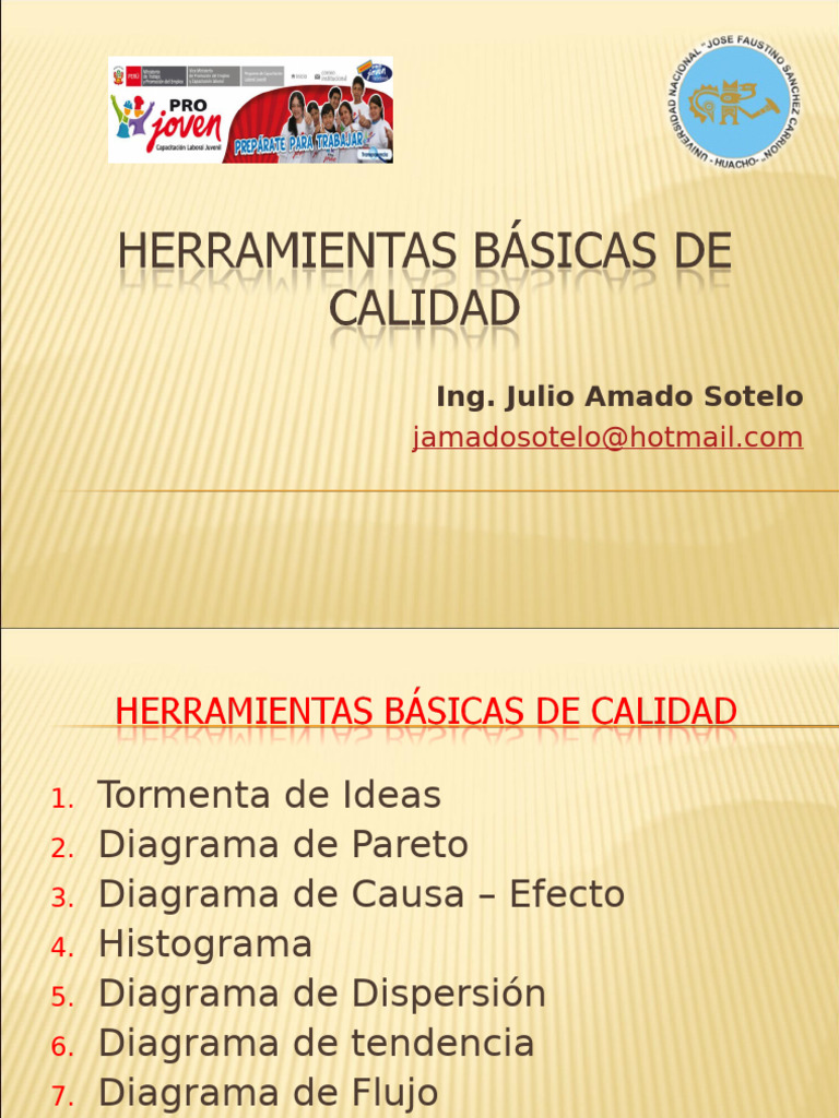 Herramientas Básicas de Calidad | PDF
