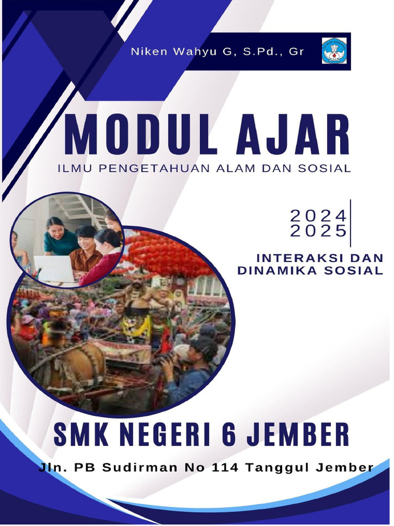 Modul Ajar IPAS SMK Kelas X Jember | PDF