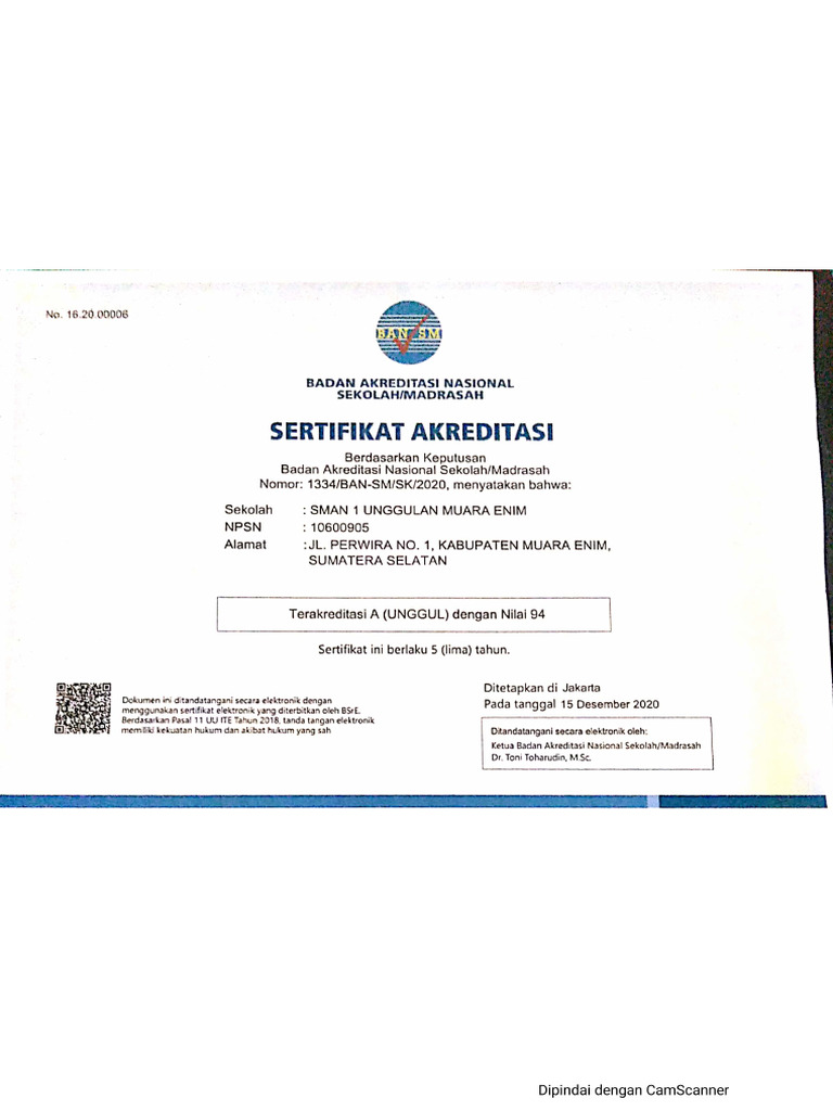 Akreditasi sekolah | PDF