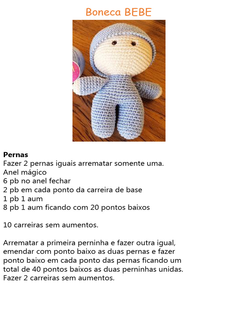 Boneco Bebe | PDF
