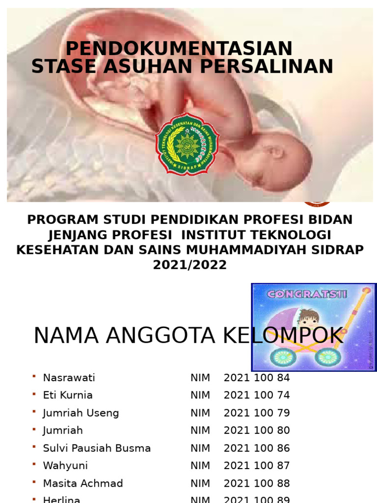 Format PPT Kasus Persalinan | PDF