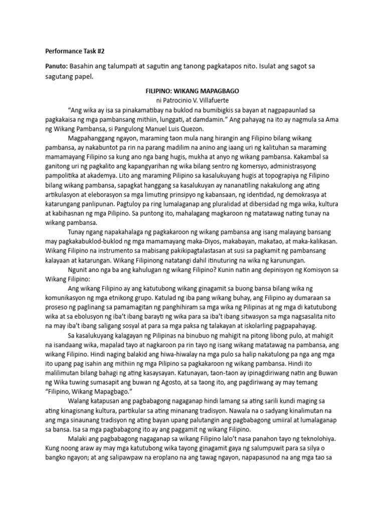 Performance-Task-2 (1) | PDF