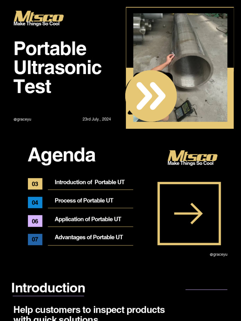 Ultrosonic Test | PDF