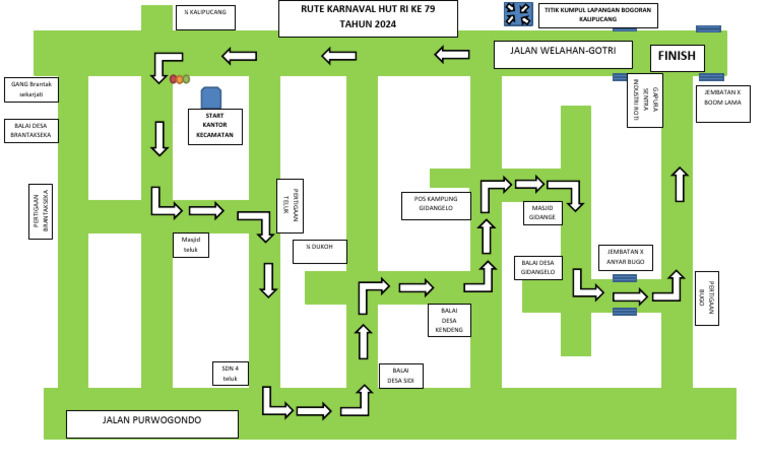 Rute Karnaval Agustus 2024 | PDF