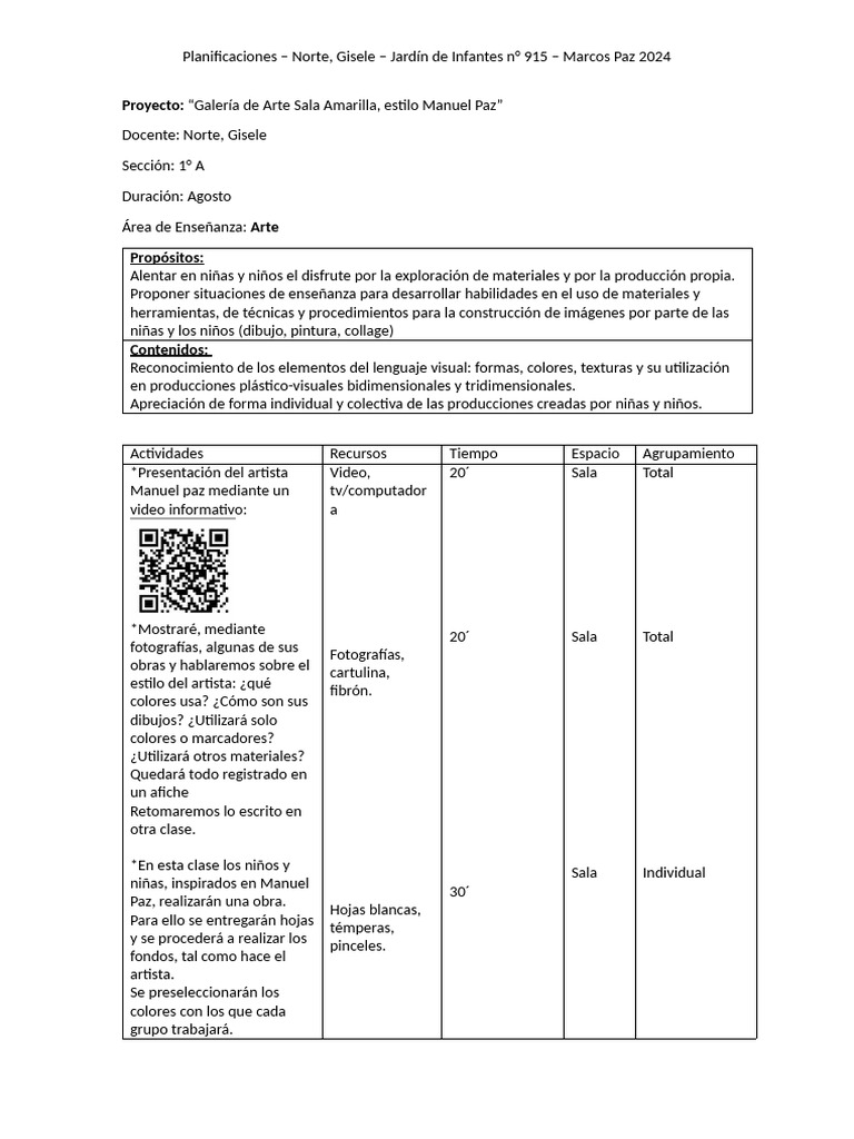 Proyecto Manuel Paz | PDF
