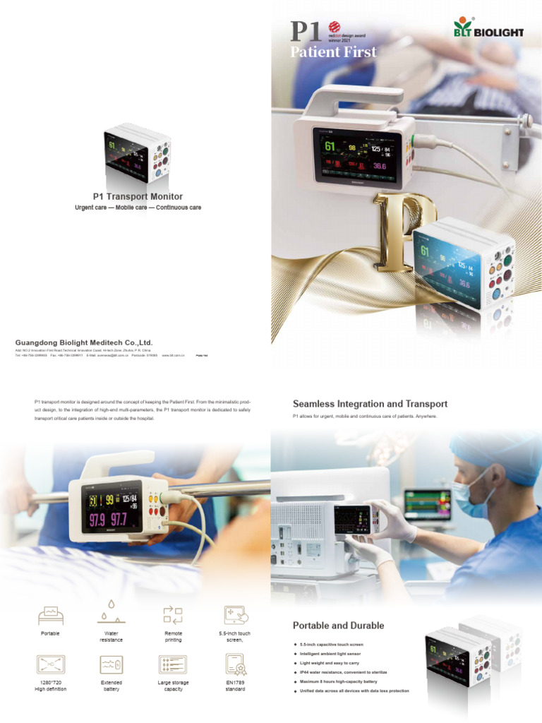 P1 - brochure 20210901 | PDF