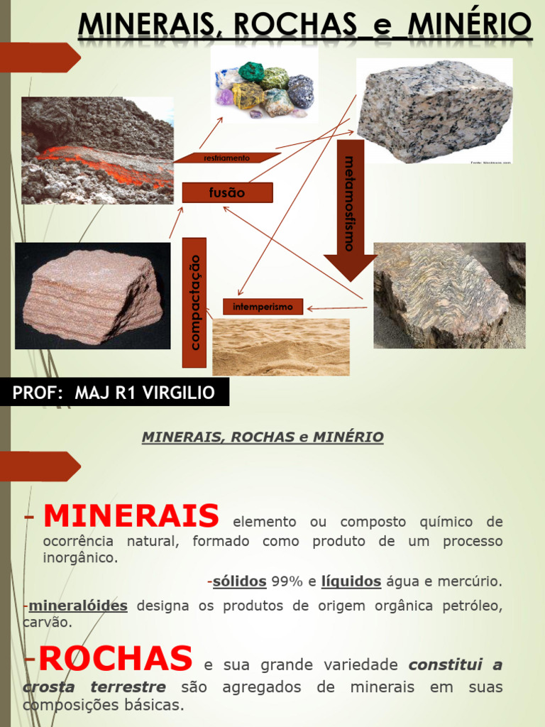 Rochas e Minerais | PDF