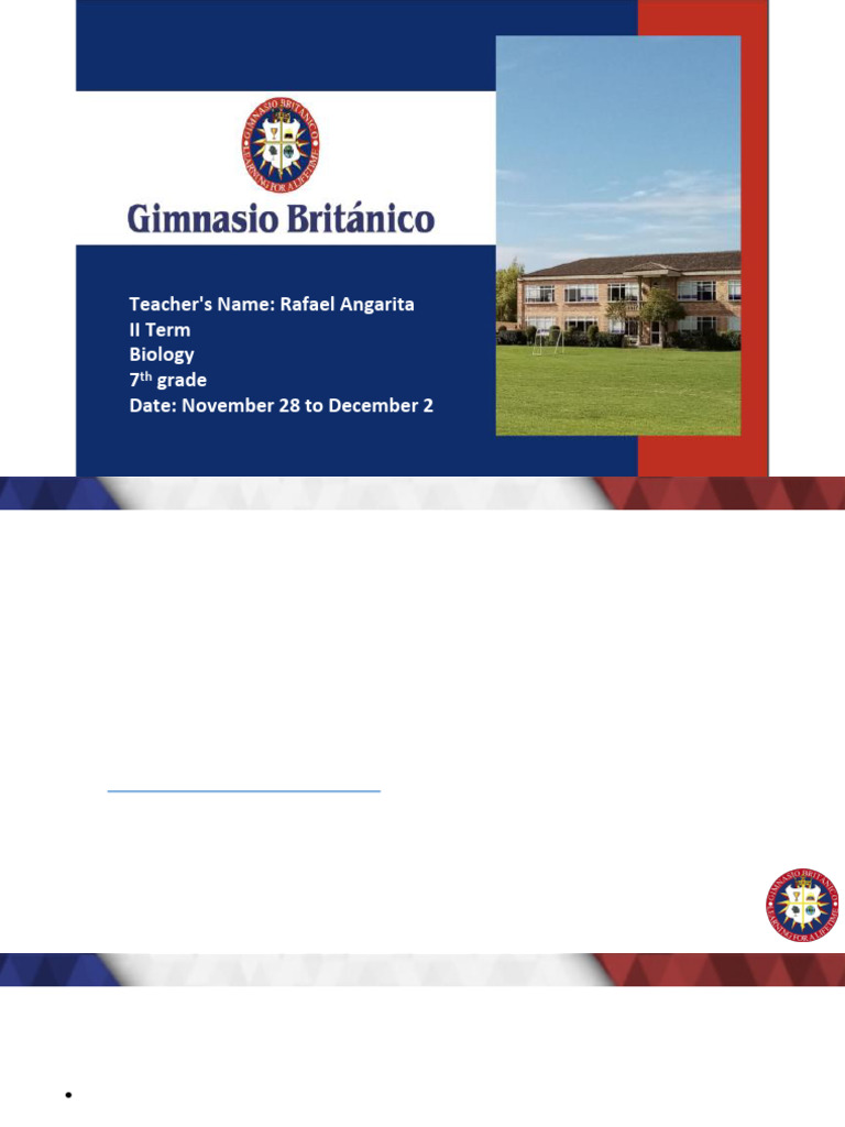 2P BIOLOGY 7TH GRADE WEEK 3 (Predators and Parasites and Pathogens ...