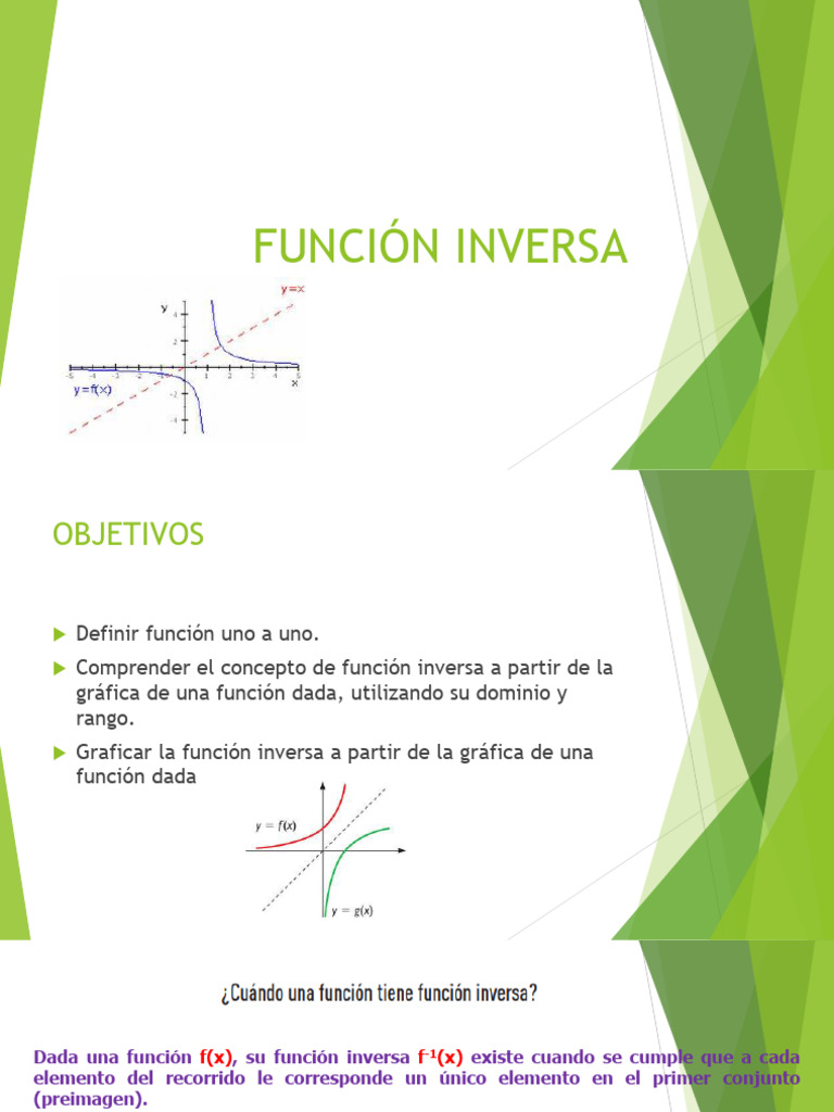 Funcin Inversa | PDF