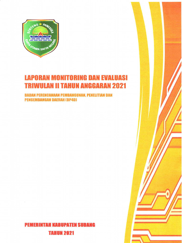 Laporan Monev Tri 2 | PDF