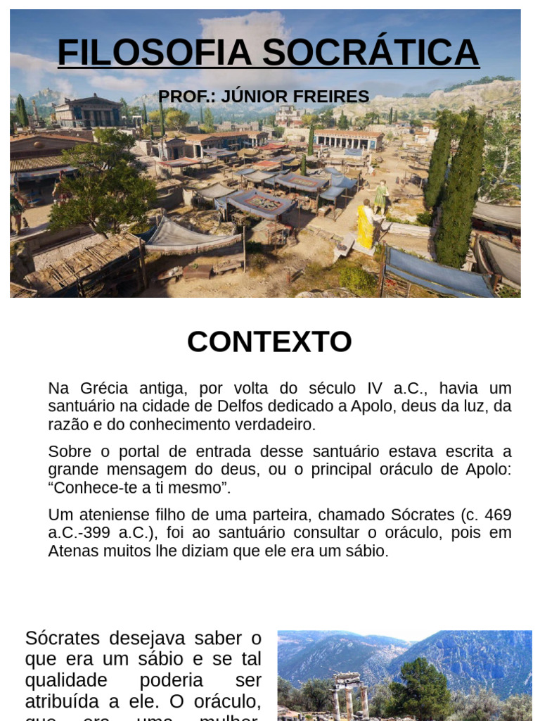 Filosofia Socratica | PDF