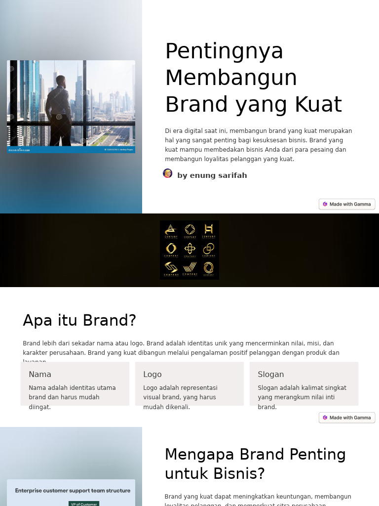 Pentingnya Membangun Brand Yang Kuat | PDF