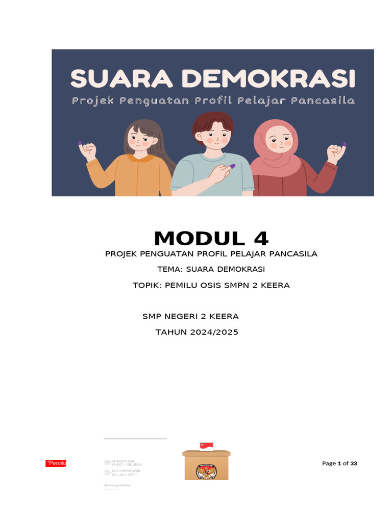 Modul P5 Suara Demokrasi | PDF