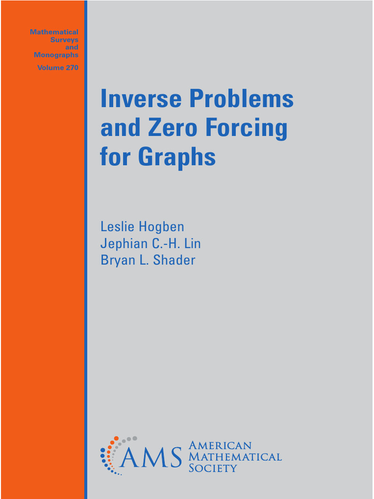 Inverse Problems and Zero Forcing For Graphs | PDF