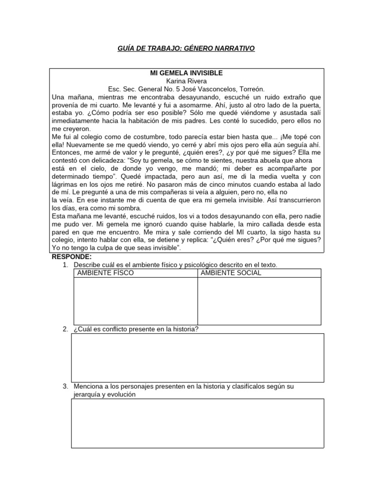 GUÍA DE TRABAJO 2 Segundo Semetre | PDF
