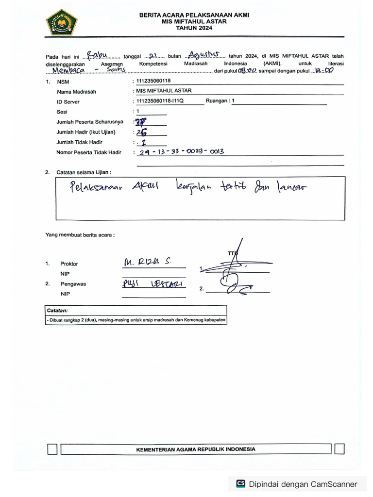 Bap Akmi TGL 21 | PDF