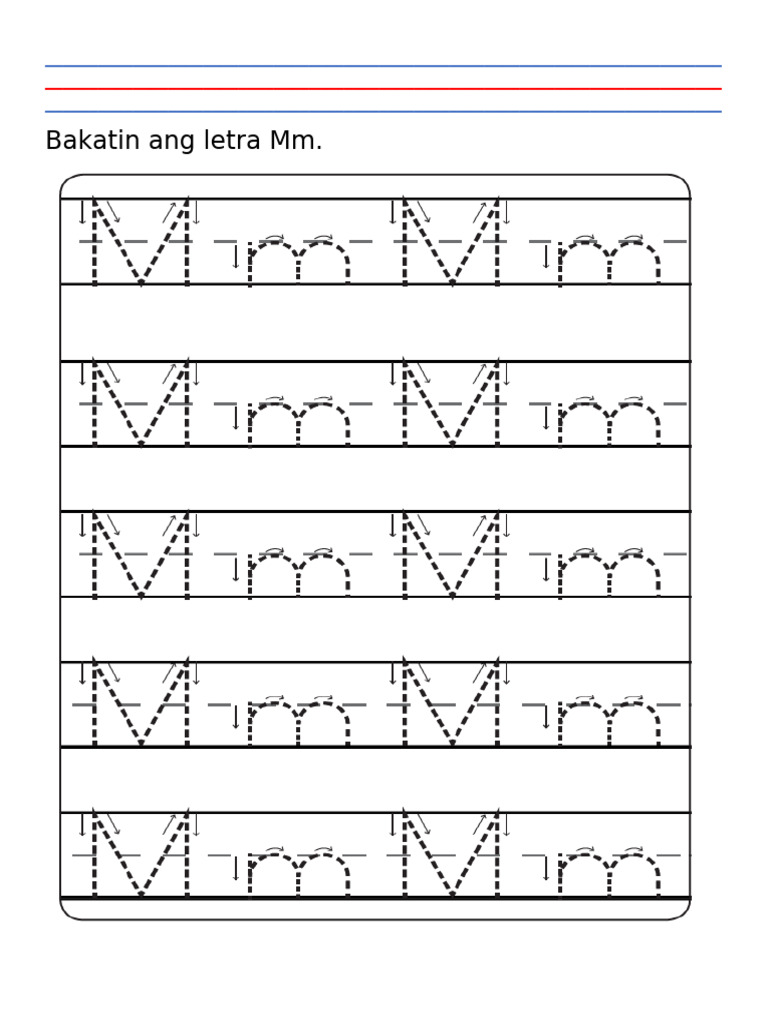 Bakatin Ang Letra MM | PDF