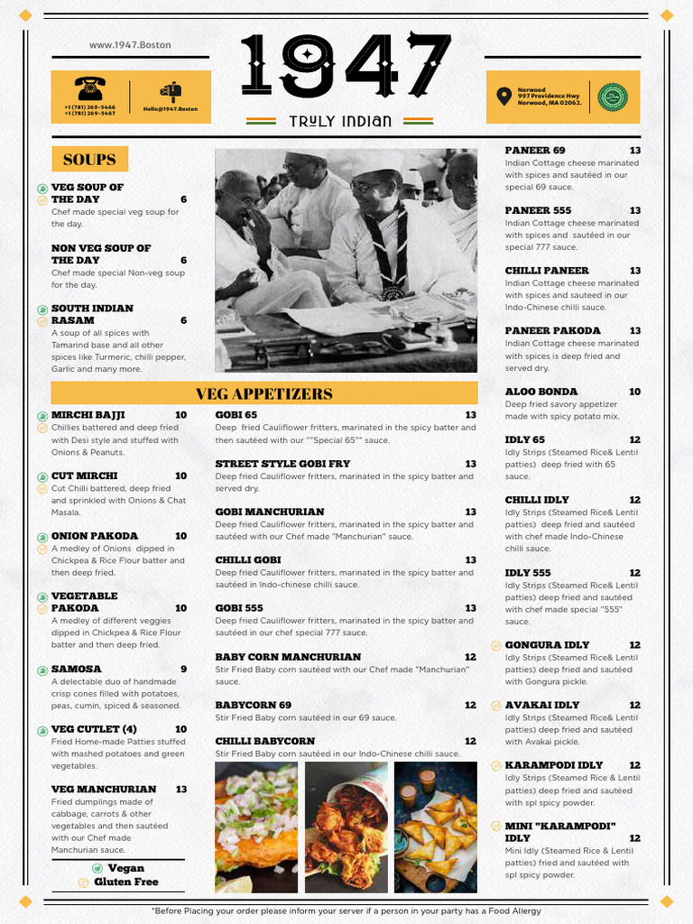 1947 Menu v2 Compressed | PDF