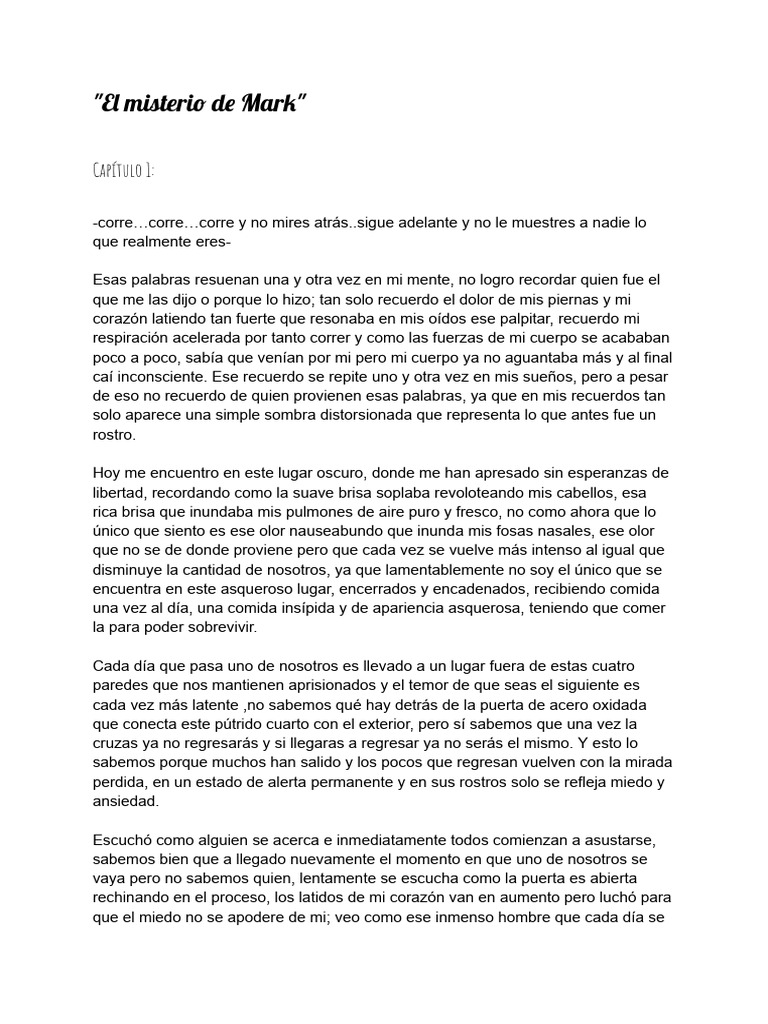 El Misterio de Mark | PDF