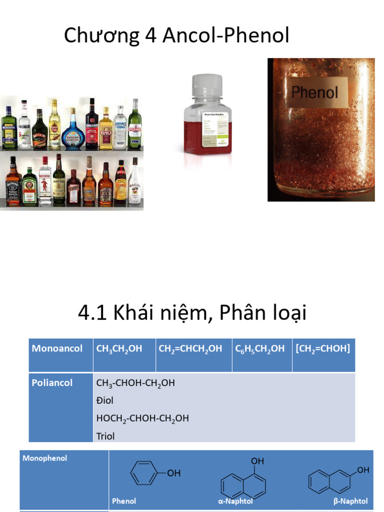 Ancol - Phenol - Ete | PDF
