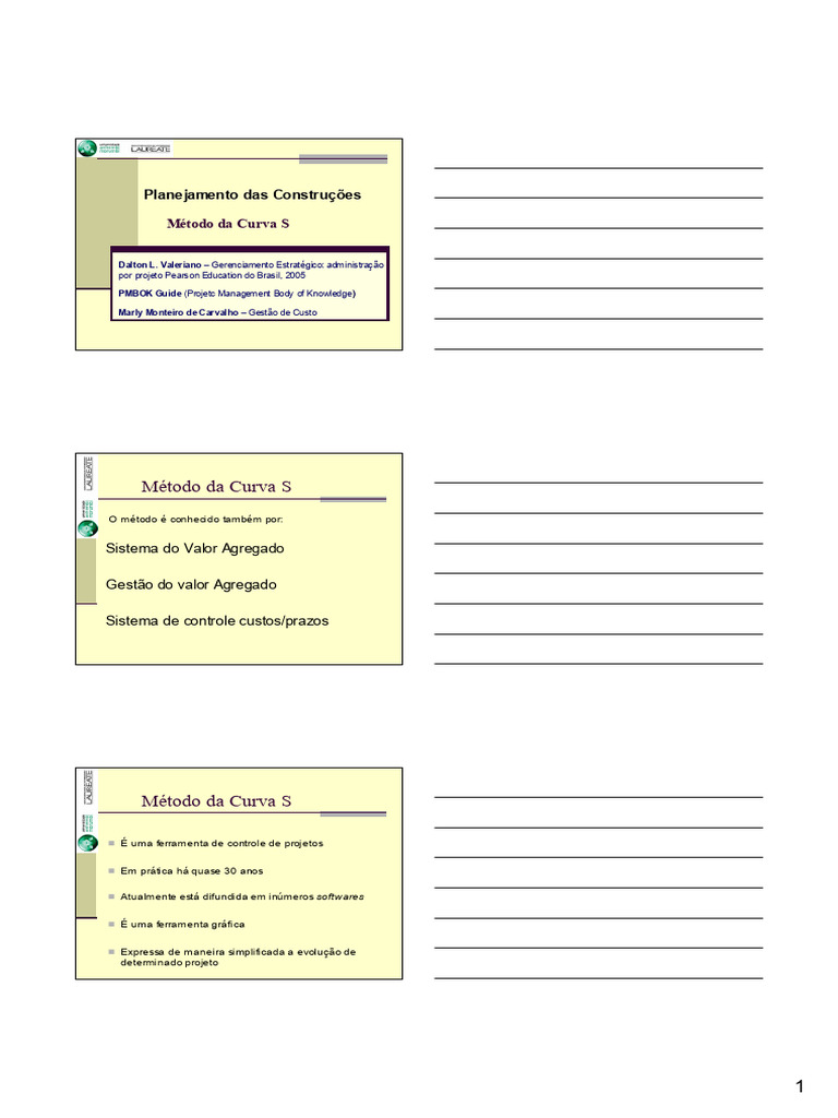 Aula-6a-Método Da Curva S | PDF