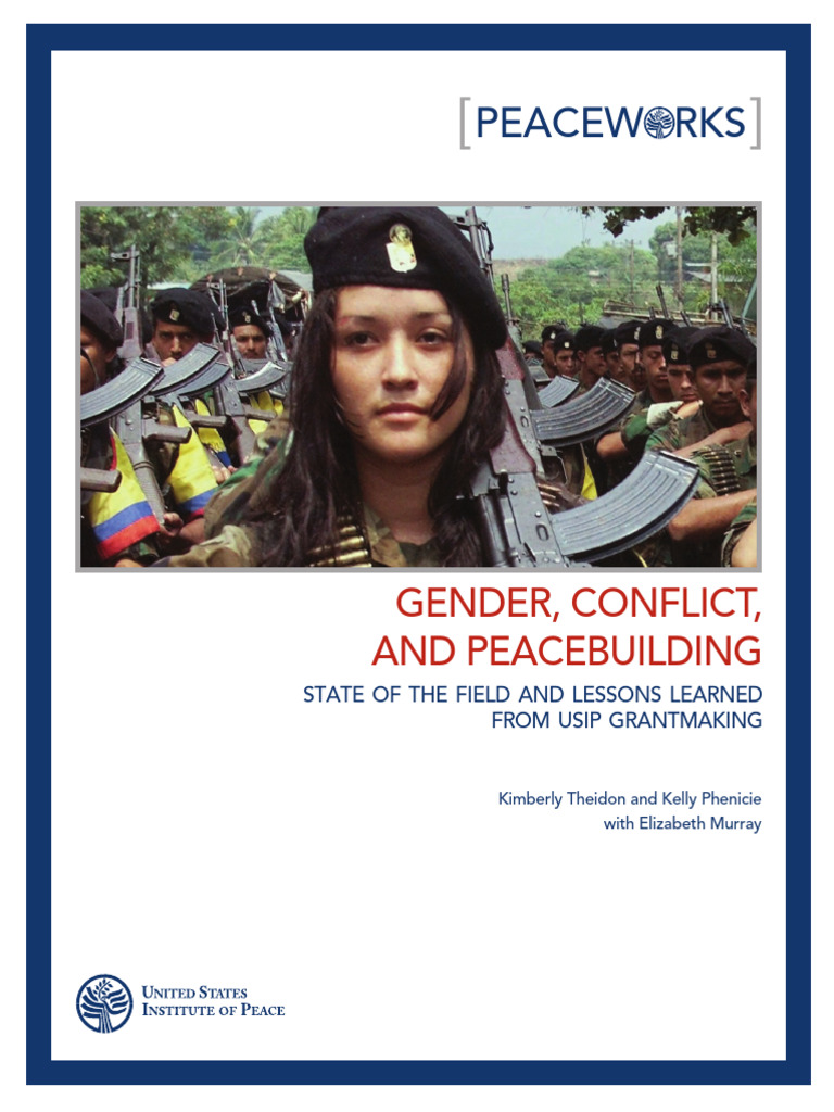 Gender Conflict and Peacebuilding | PDF