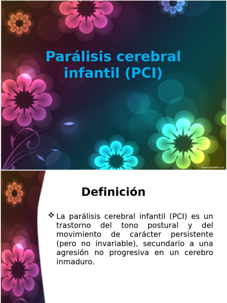 Clases Tipos de Paralisis Cerebral Infantil | PDF