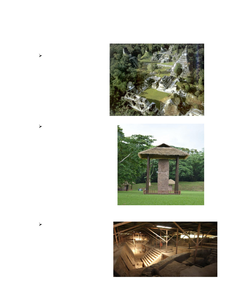 Sitios Arqueológicos de Guatemala | PDF