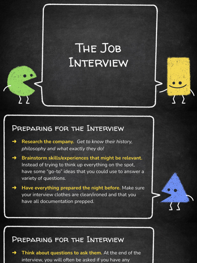 The Job Interview (1) | PDF