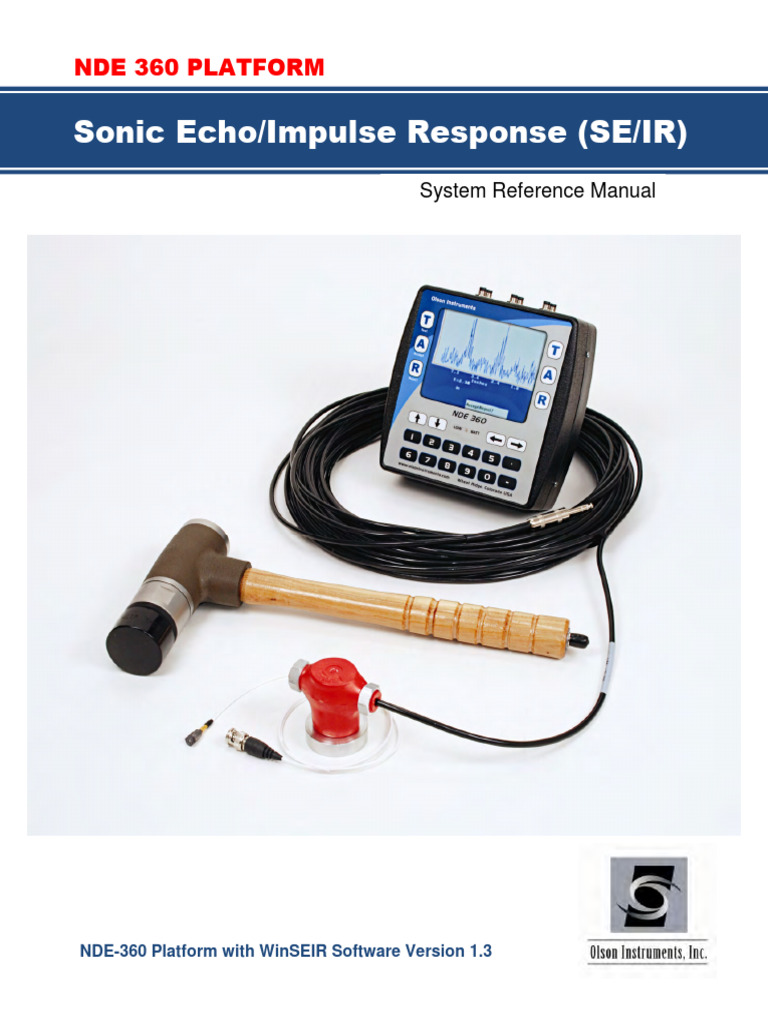 NDE 360 SEIR Manual | PDF