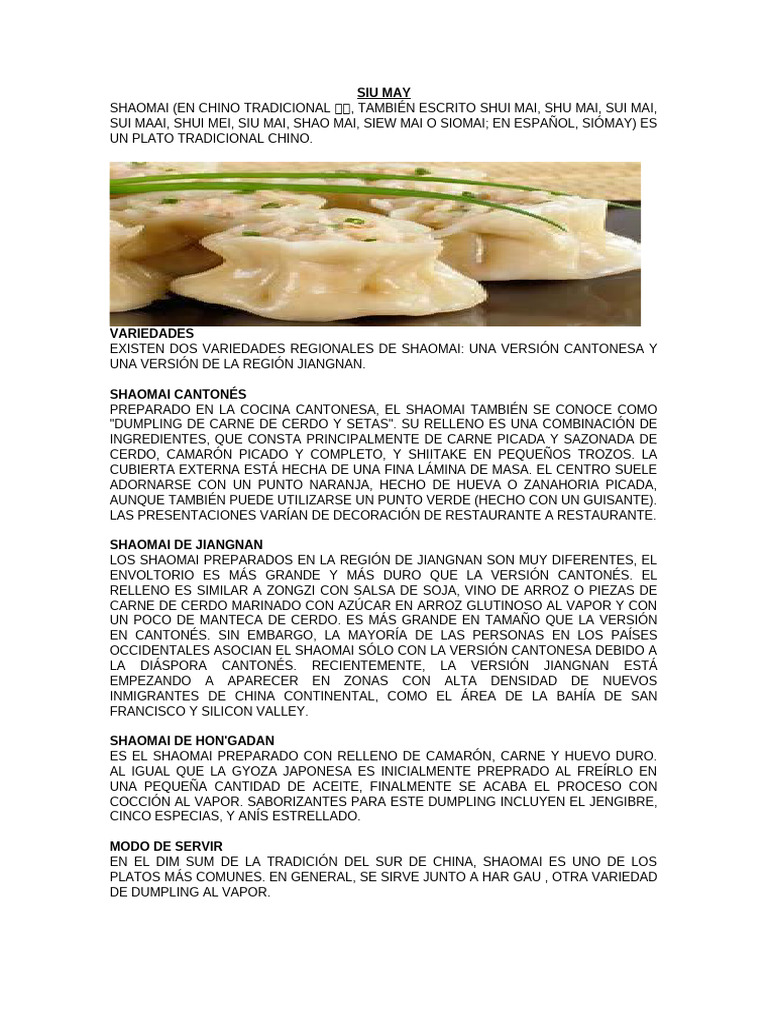 #13 Siu May y Rollitos | PDF