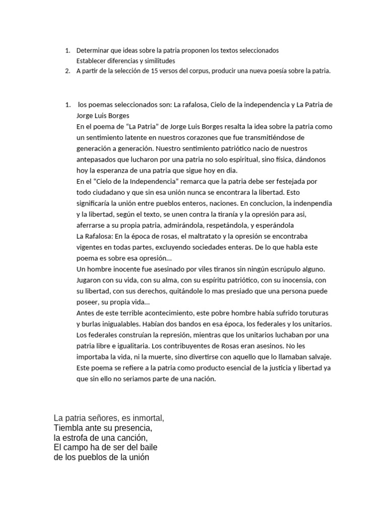 TP Final Lengua | PDF | Libertad