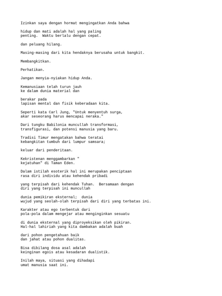 Samadhi Movie, 2021 - Part 3 - The Pathless Path (Indonesian) (Translated ...