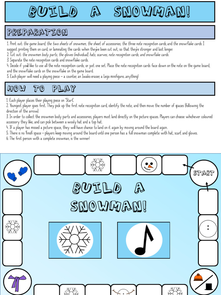 Build A Snowman | PDF