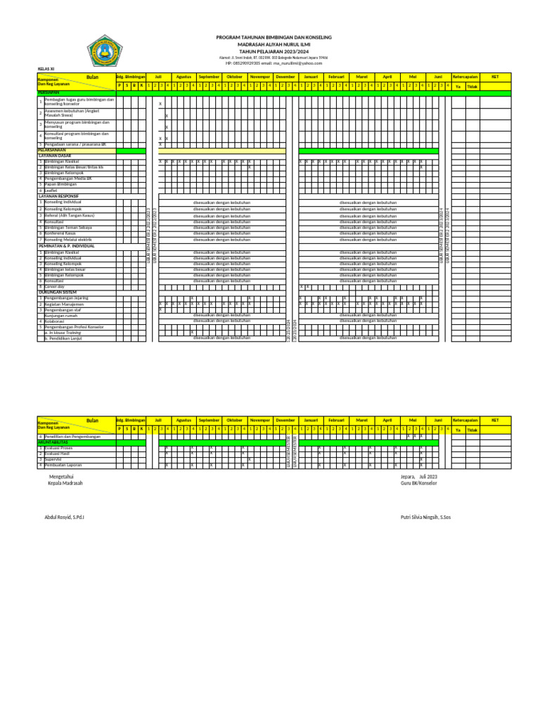 Prota Promes Xi | PDF