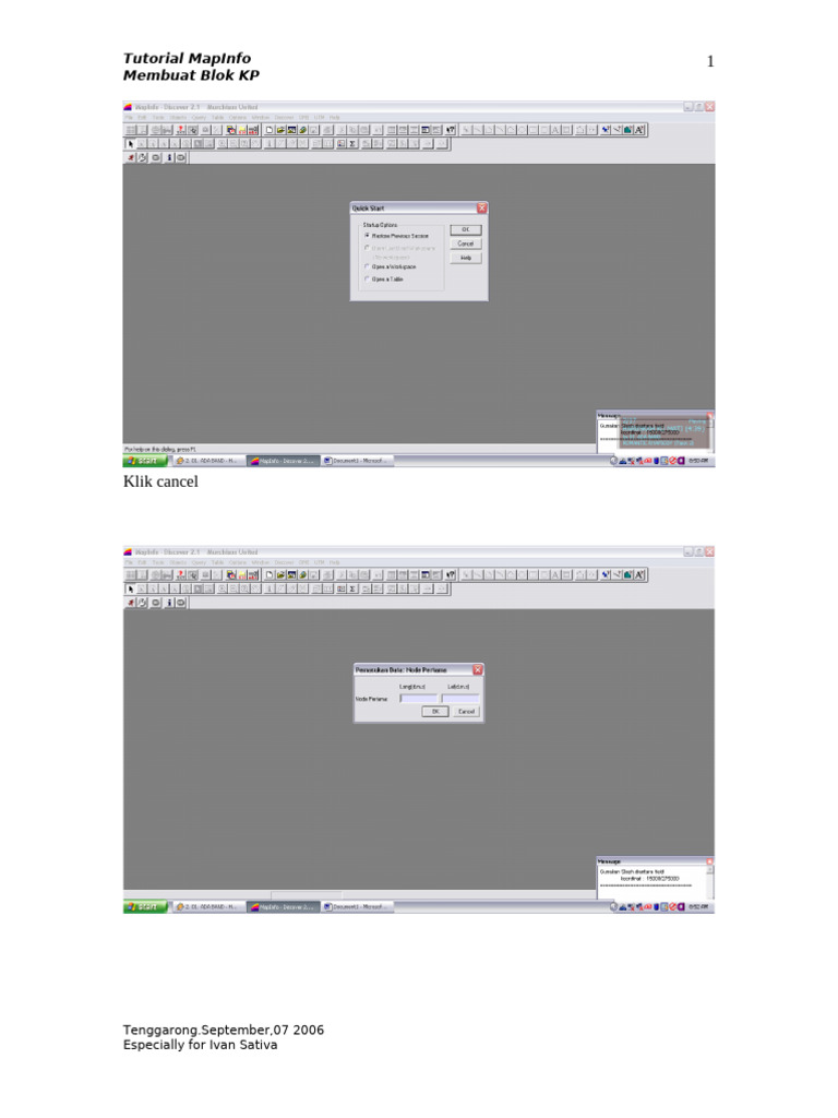 Membuat blok KP | PDF