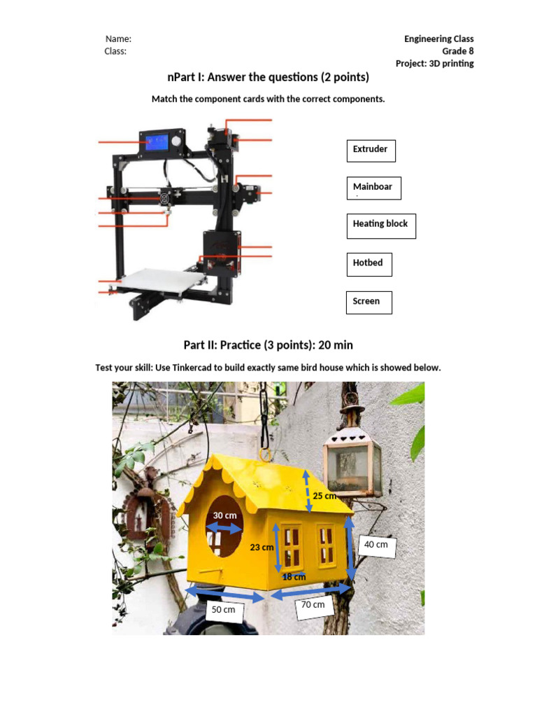 3D printing-test - Copy | PDF