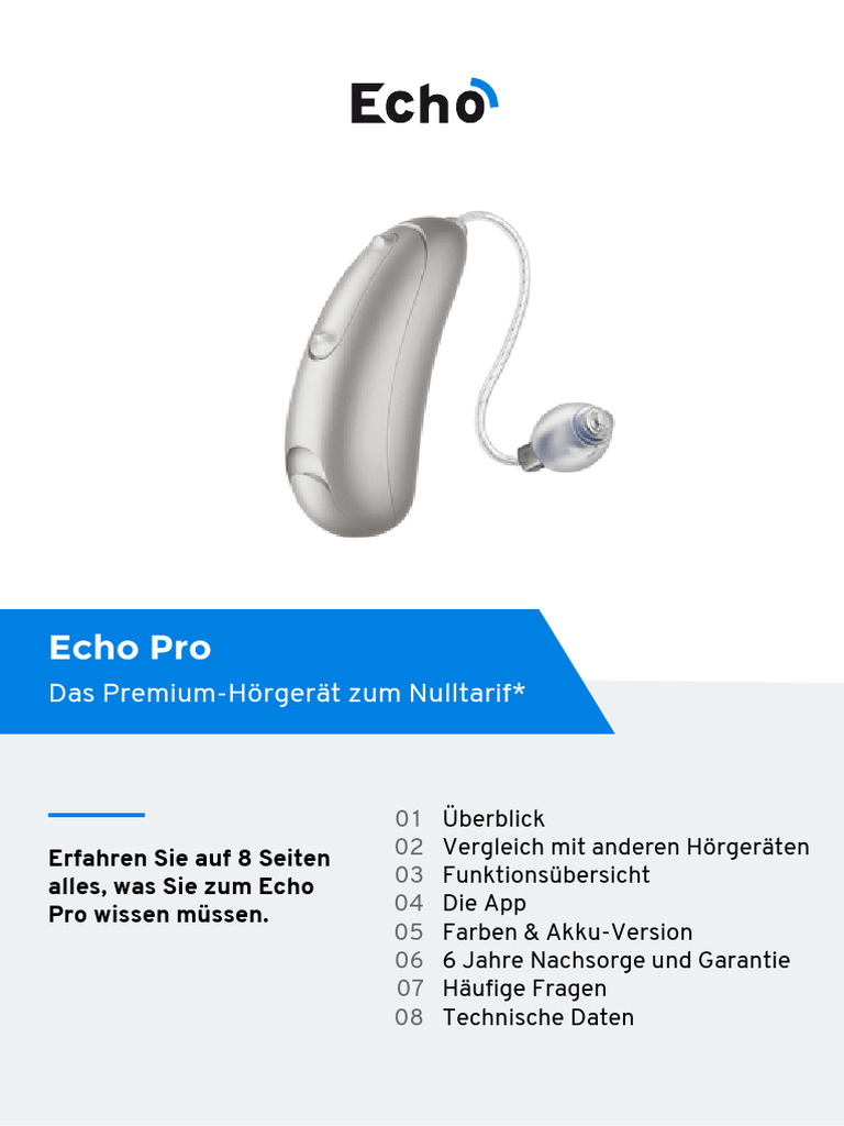 Echo-Pro | PDF