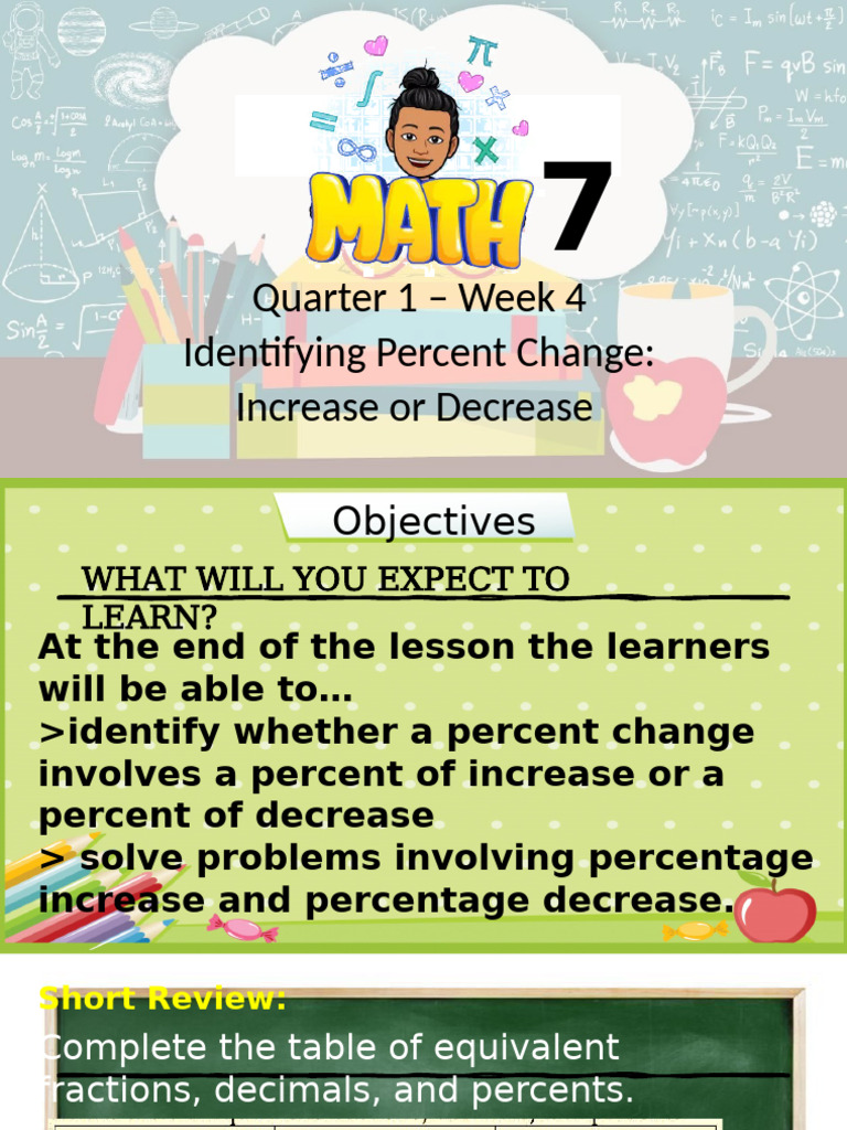Q1 Week4 Matatag Math 7 | PDF