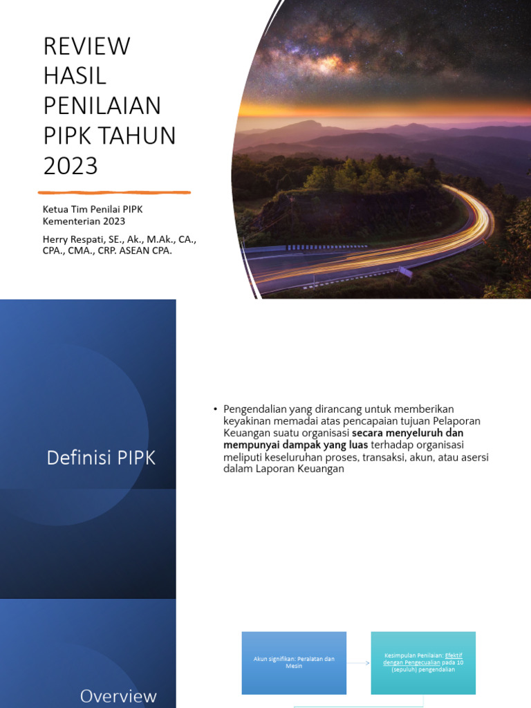 Presentasi PIPK Dikdasmen - SPI - KTU - Peserta | PDF