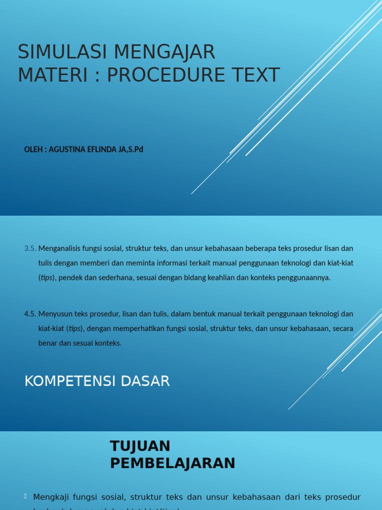 Materi PPT Simulasi Mengajar CGP Angk.10 | PDF