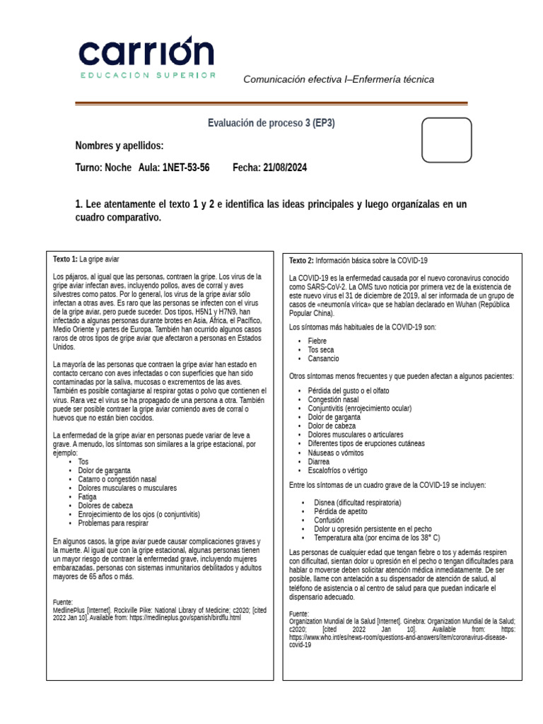 Ep3 Enf I Comefec I | PDF